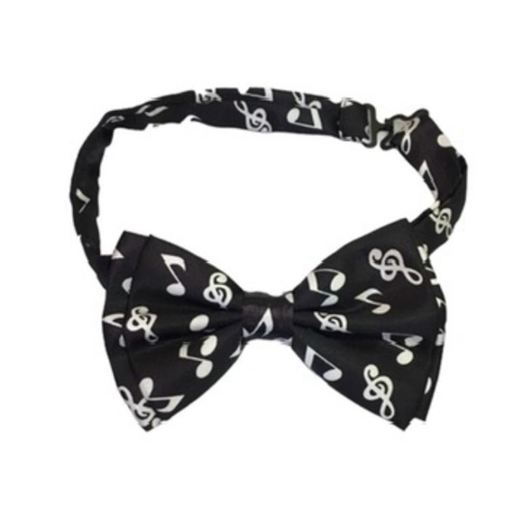 Accessories | Musical Notes Bow Tie | Poshmark